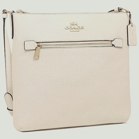 Coach | Bags | Nwt Coach Rowan File Bag In Goldchalk Style No C556 | Poshmark